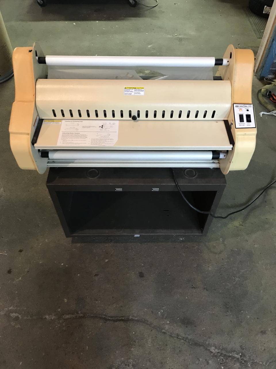 Lot #21: GBC Docuseal 2500 Laminator - Winona, MN - Click for Video ...